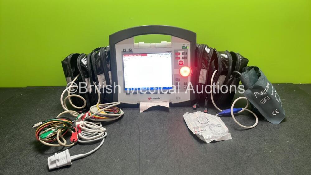 GS Corpuls3 Slim Defibrillator Ref :04301 with Corpuls Patient Box Ref ...