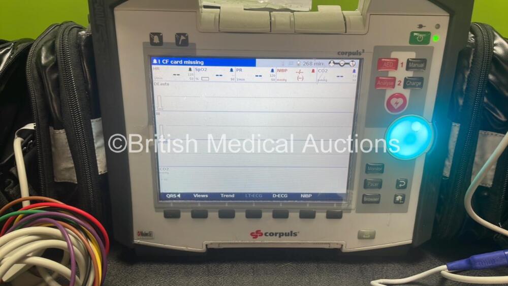 GS Corpuls3 Slim Defibrillator Ref :04301 with Corpuls Patient Box Ref ...