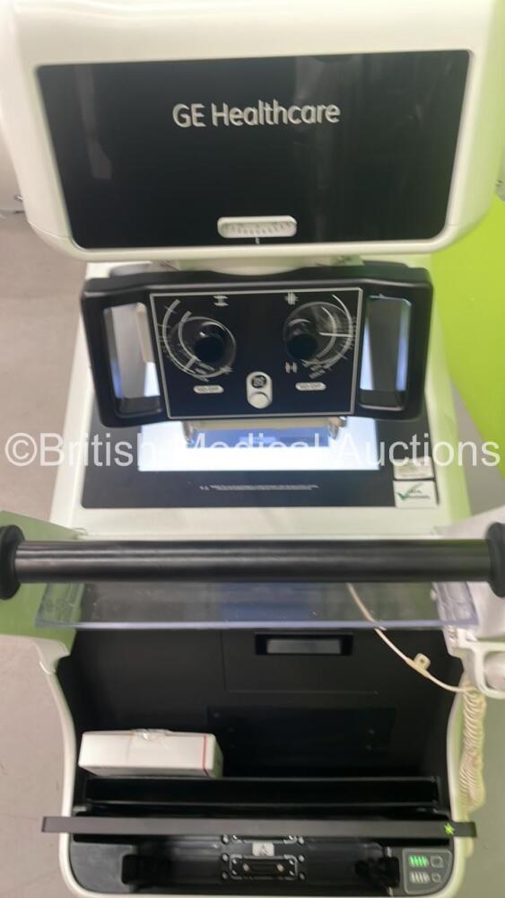 GE Optima XR240AMX Mobile X-Ray Model 5555000-41 with Exposure Hand ...
