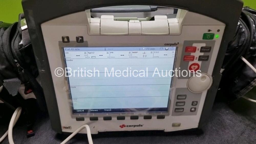 GS Corpuls3 Slim Defibrillator Ref : 04301 (Powers Up) with Corpuls ...