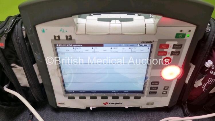 GS Corpuls3 Slim Defibrillator Ref : 04301 (Powers Up) with Corpuls ...