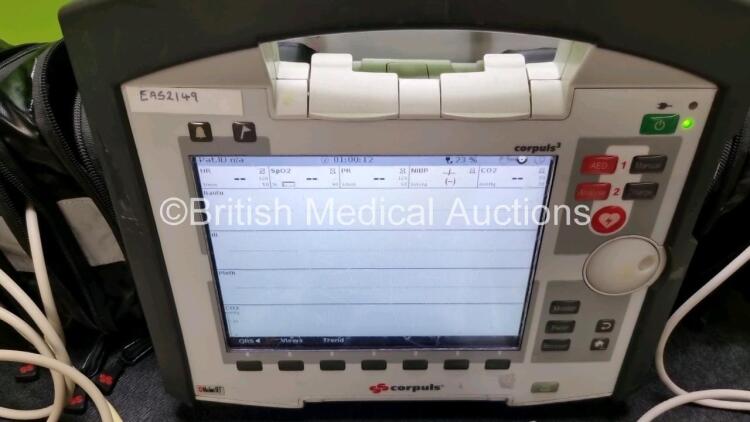 GS Corpuls3 Slim Defibrillator Ref : 04301 (Powers Up) with Corpuls ...
