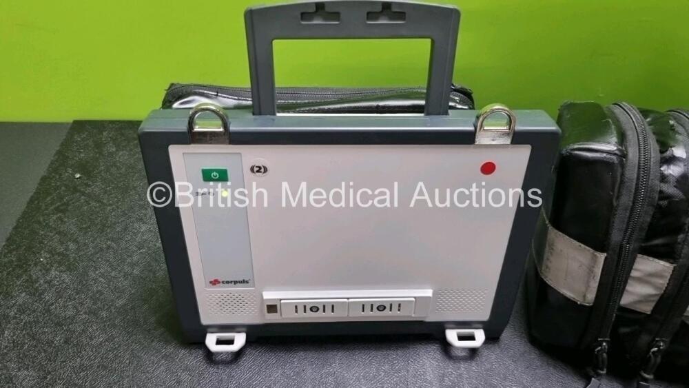 GS Corpuls3 Slim Defibrillator Ref : 04301 (Powers Up) with Corpuls ...