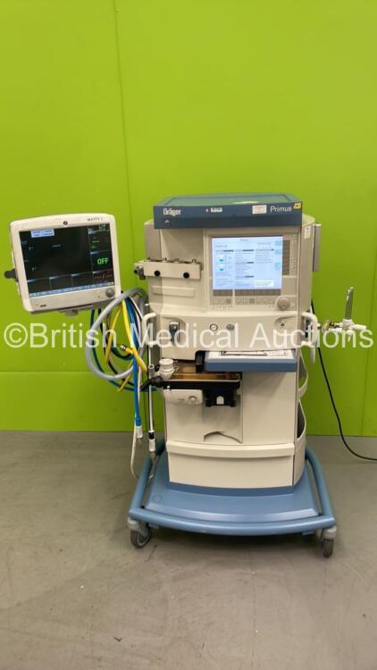 Drager Primus Anaesthesia Machine Software Version 4.50.00 - Operating ...