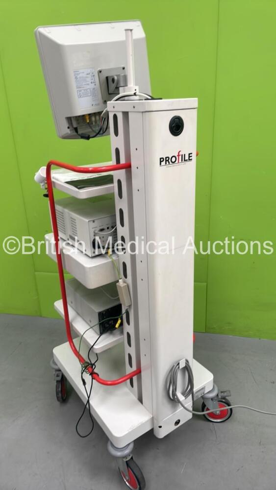 Pentax Stack System with Sony Monitor, Pentax EPK-1000 Digital Video ...