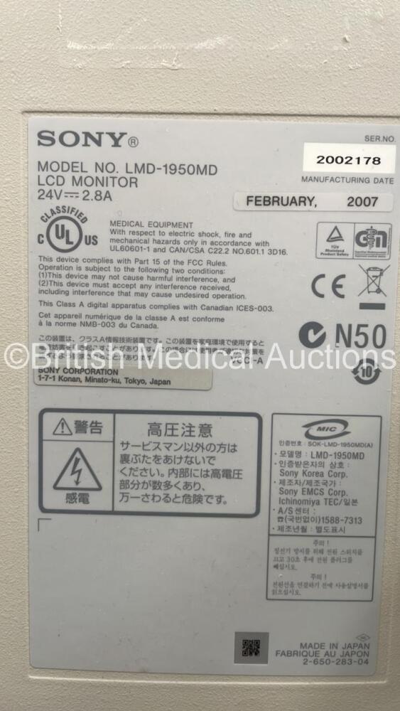 Pentax Stack System with Sony Monitor, Pentax EPK-1000 Digital Video ...