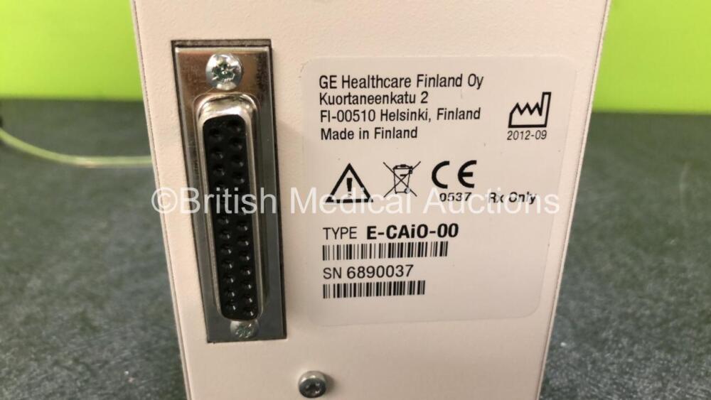 GE Type E-CAiO-00 Gas Module with Mini D-fend Water Trap | August 2023 ...