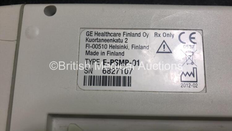 GE B650 Carescape Touch Screen Patient Monitor *Mfd 2014* with 1 x GE ...