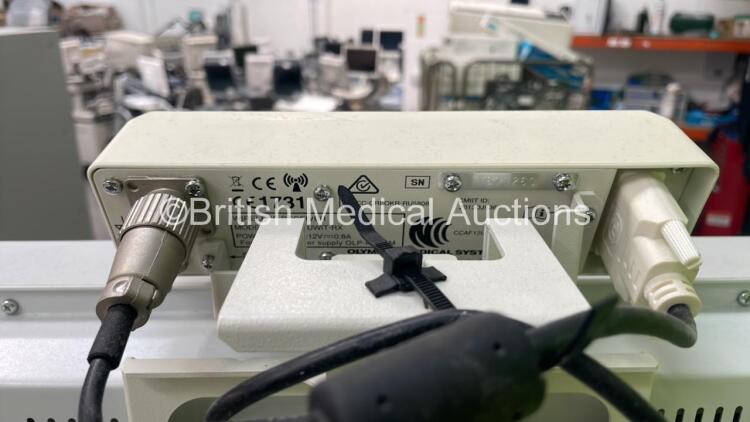 Olympus Stack Trolley with Olympus OEV261H LCD Monitor and Olympus ...