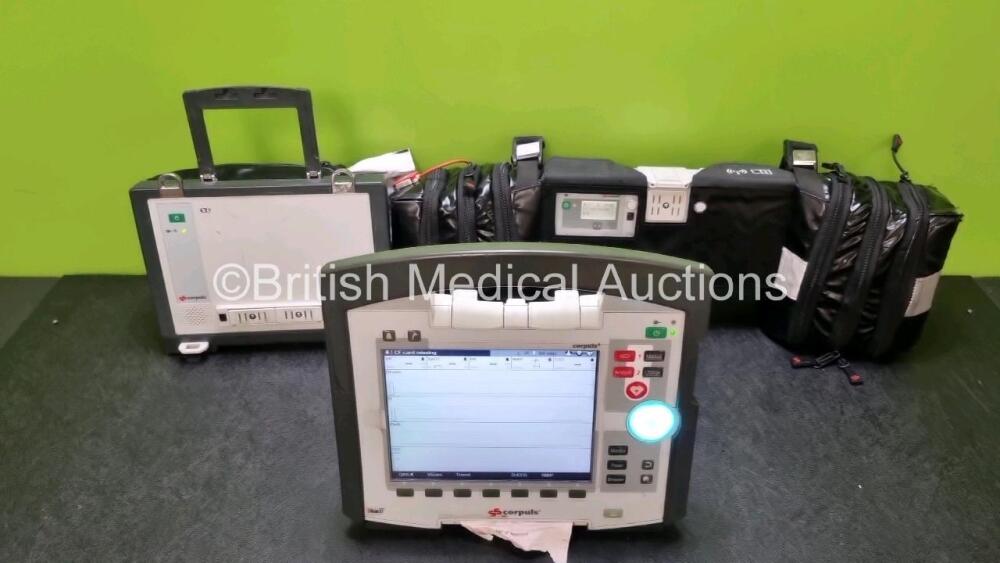 GS Corpuls3 Slim Defibrillator Ref : 04301 (Powers Up) with Corpuls ...