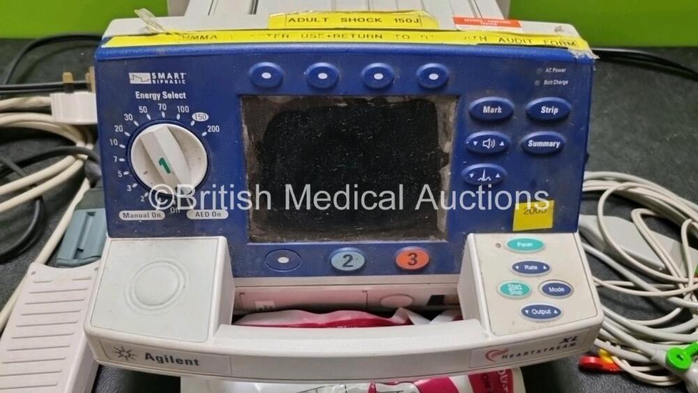 Agilent Heartstream XL Smart Biphasic Defibrillator (No Power ...