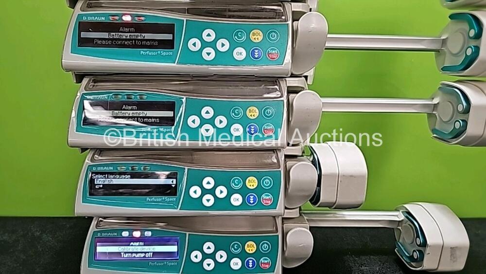 5 x B Braun Perfusor Space Syringe Pumps (All Power Up with Stock Power ...