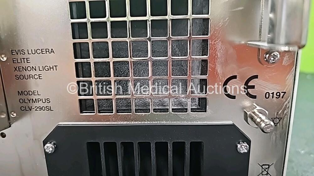 Olympus EVIS Lucera Elite CLV-290SL Light Source Unit with Olympus ...