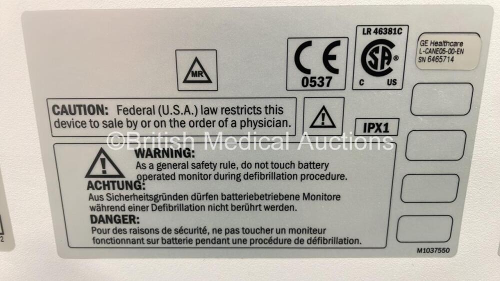 Datex-Ohmeda MRI Compatible Anaesthesia Monitor on Stand with Gas ...