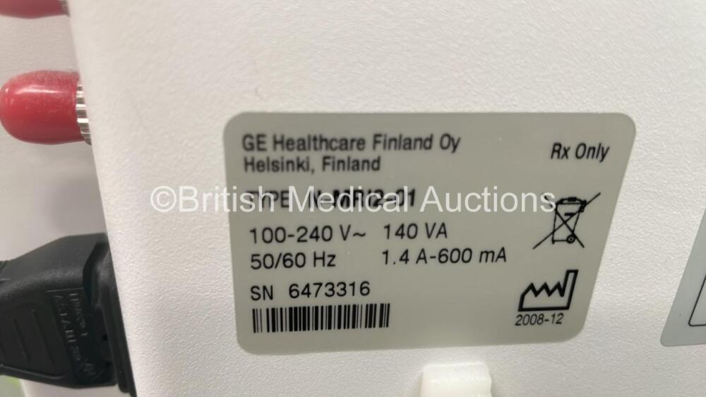 Datex-Ohmeda MRI Compatible Anaesthesia Monitor on Stand with Gas ...