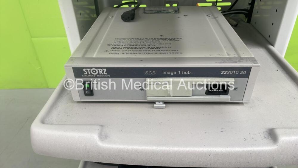 Storz Stack System with Storz WideView HD Monitor, Storz 200903 31 ...