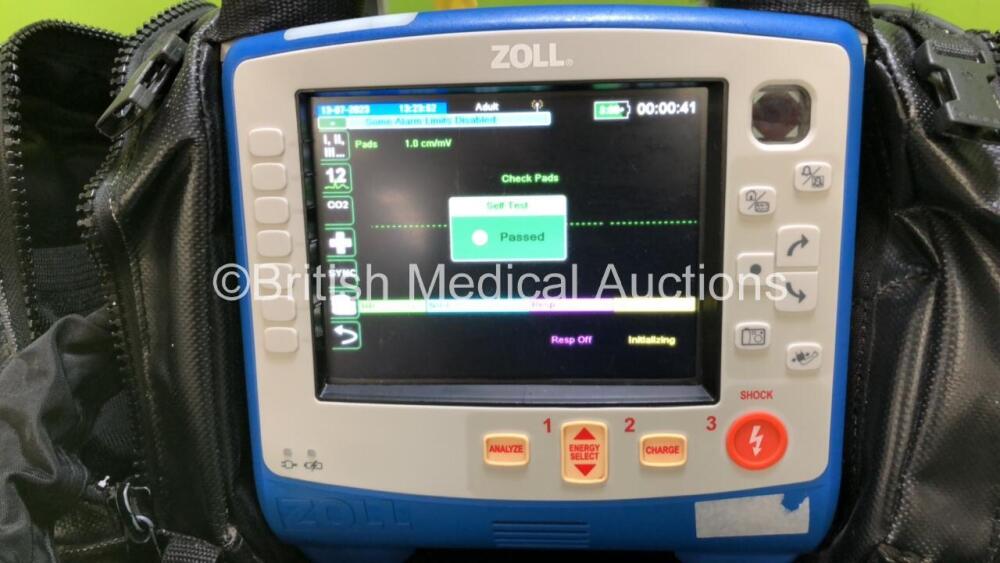 Zoll X Series Monitor / Defibrillator Including ECG, SPO2, NIBP, CO2 ...