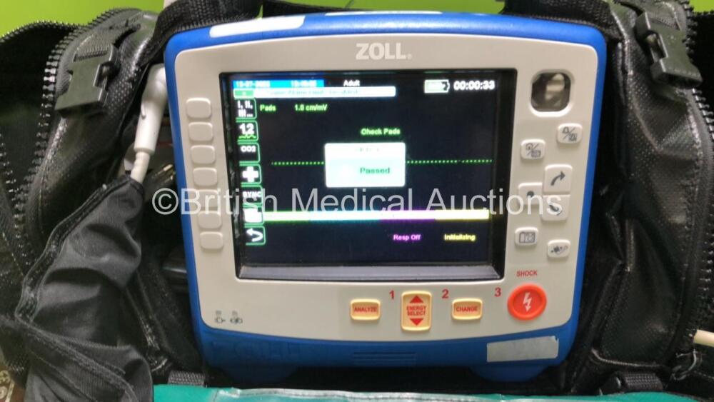 Zoll X Series Monitor / Defibrillator Including ECG, SPO2, NIBP, CO2 ...