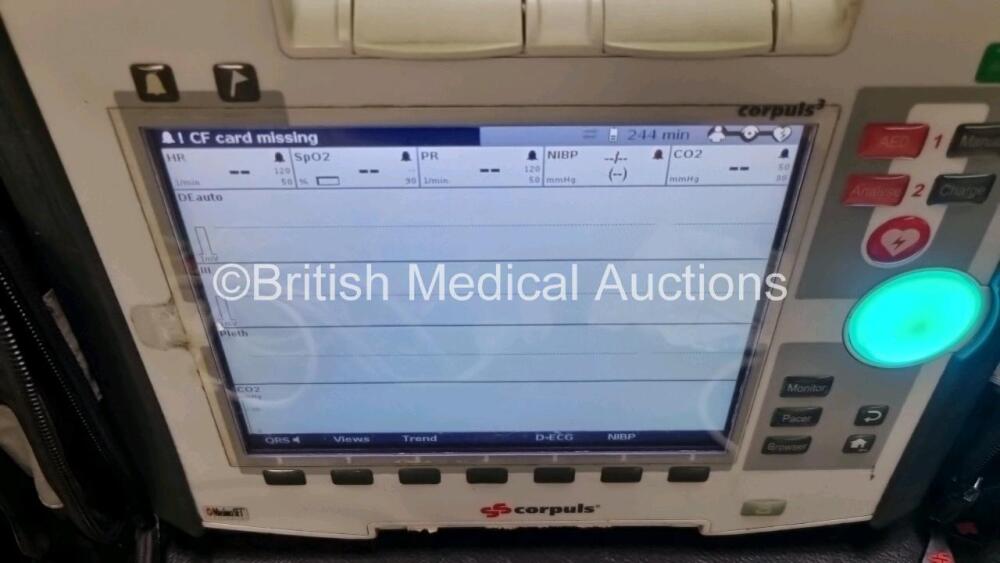 GS Corpuls3 Slim Defibrillator Ref : 04301 (Powers Up) with Corpuls ...