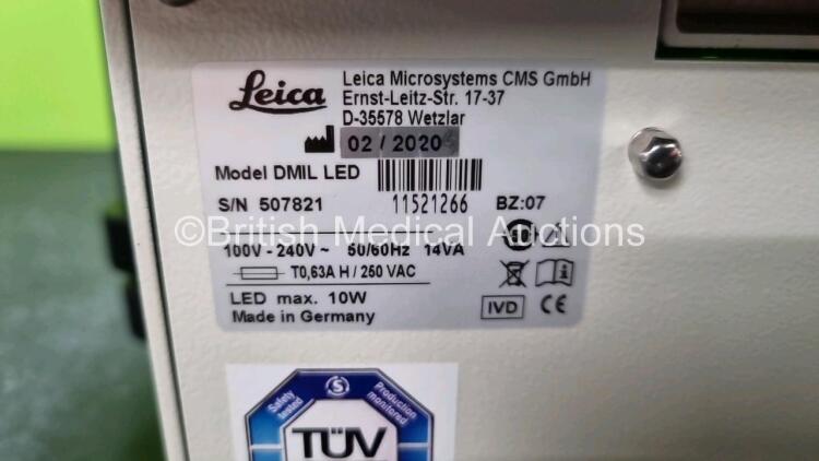 Leica DMIL LED Benchtop Microscope *Mfd - 2020* with 2 x HC Plan 10 x ...