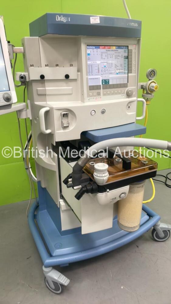 Drager Primus Anaesthesia Machine Software Version 4.53.00 - Operating ...