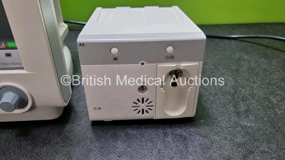 Mindray BeneView T8 Patient Monitor (Powers Up) with Mindray AG Gas ...
