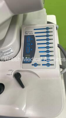 TopCon TRC 50DX Retinal Camera on Motorized Table (Powers Up with ...