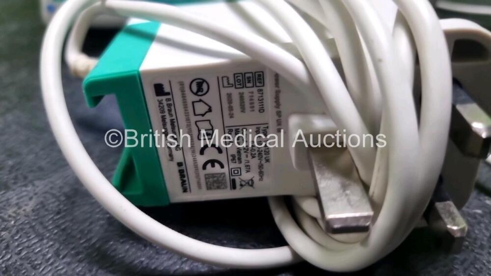 4 x B.Braun Perfusor Space Syringe Pumps (All Power Up) with 1 x B ...