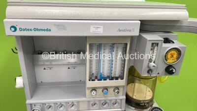 Datex-Ohmeda Aestiva/5 Anaesthesia Machine with Datex-Ohmeda 7900 ...