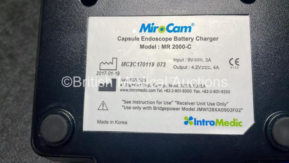 IntroMedic MiroCam Capsule Endoscopy Receiver Unit with Battery Charger ...