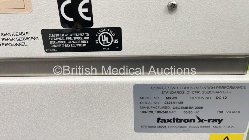 Faxitron Specimen Radiography System Model MX-20 (Unable to Power Test ...