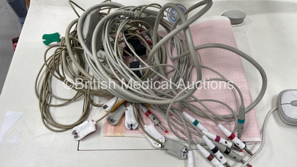 GE Case Stress Test Machine Software Version 6.51 with ECG Lead and GE ...