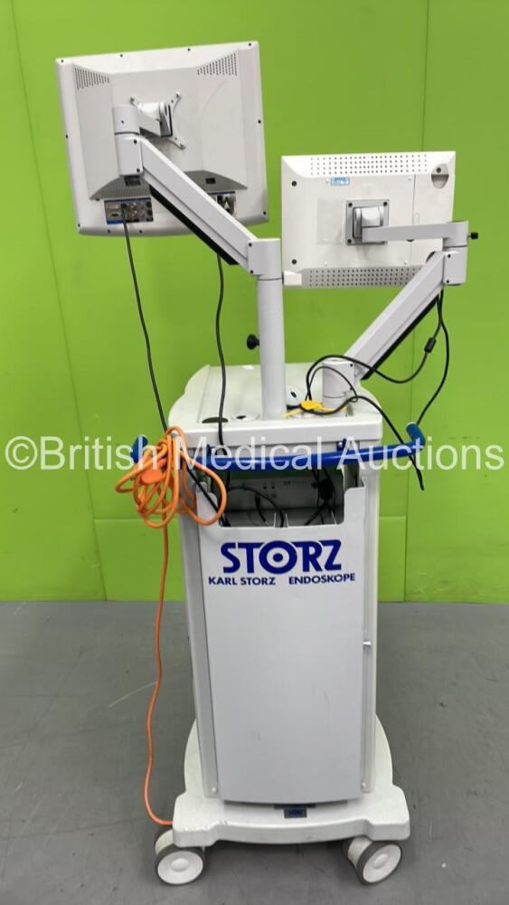 Storz Stack Trolley with Storz NDS Monitor, Storz 200903 31 Touch ...