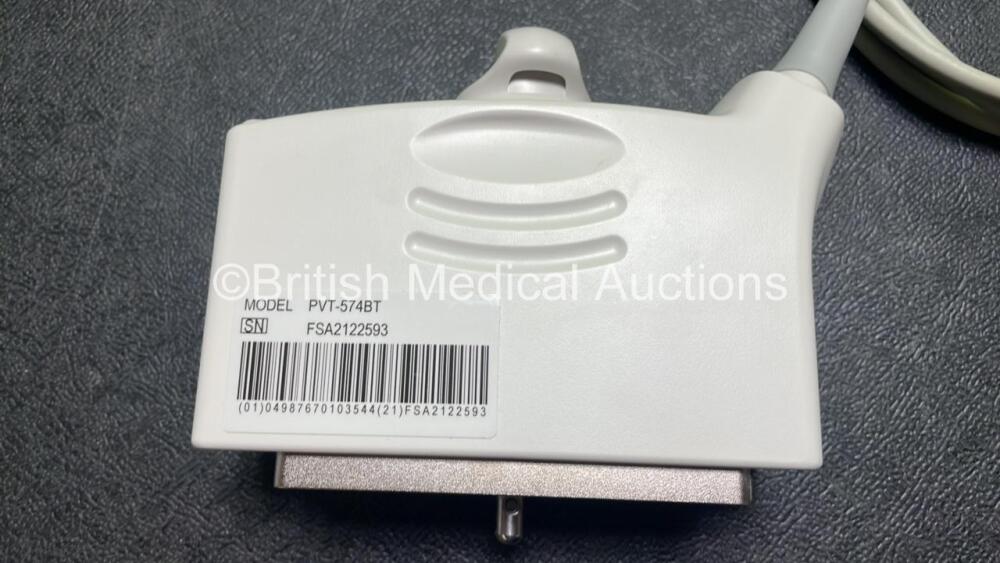 Canon PVT-574BT 10C1 Convex Array Ultrasound Transducer / Probe *Mfd ...