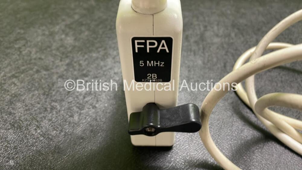 GE FPA 5MHz Ultrasound Transducer / Probe *Mfd 2007* (Untested, Damage ...