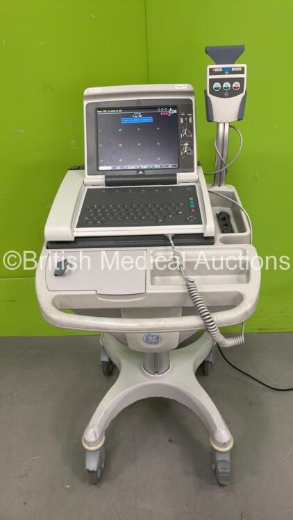 GE MAC 5000 ECG Machine on Stand (Powers Up) *S/N SCD06384860PA ...