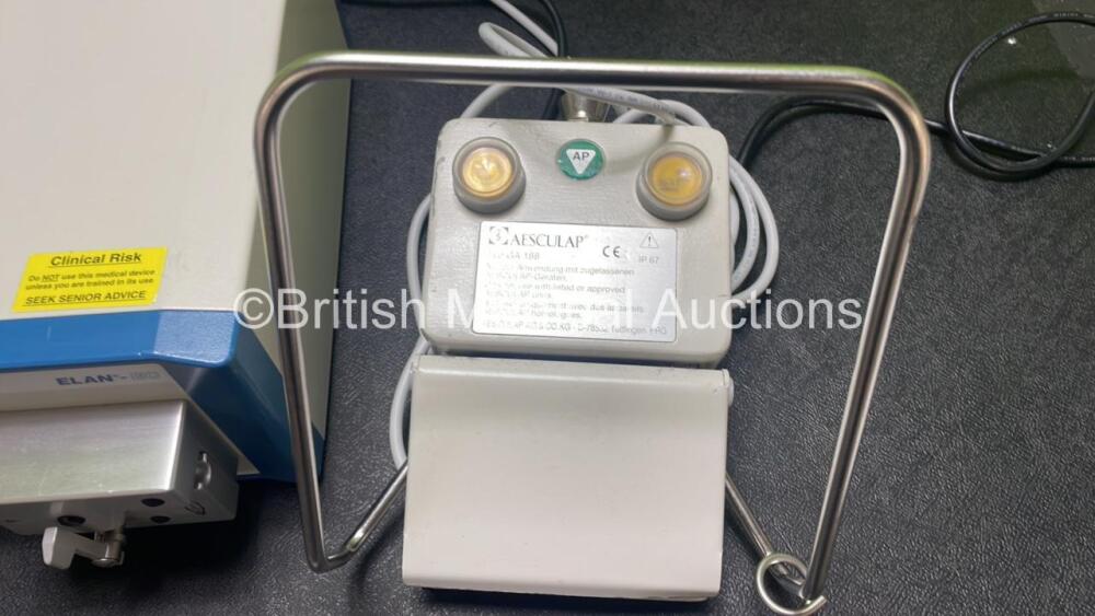 Aesculap Elan-EC Electrosurgical Unit with Footswitch (Powers Up ...