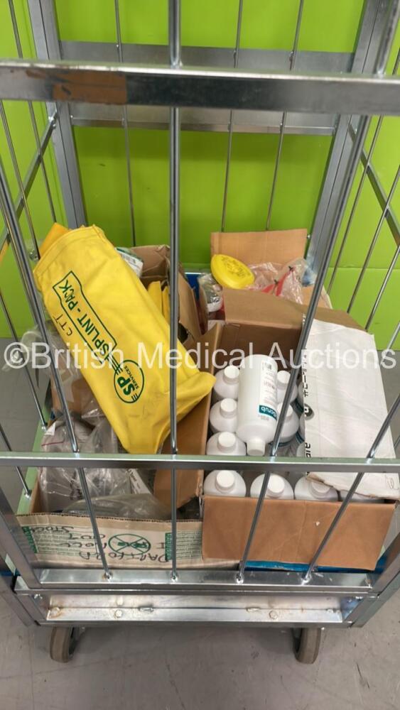 Mixed Cage Including Hu-Scrub Disinfectant, Ambu Spur II Masks and SP ...