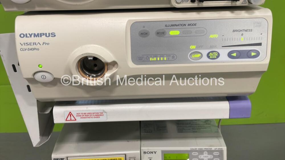 Olympus Stack Trolley with Olympus Visera Pro OTV-S7Pro Camera Control ...