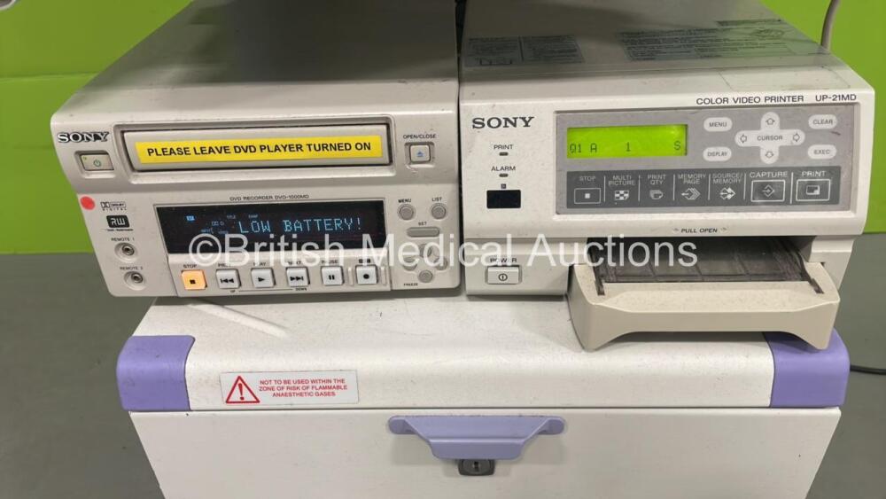 Olympus Stack Trolley with Olympus Visera Pro OTV-S7Pro Camera Control ...