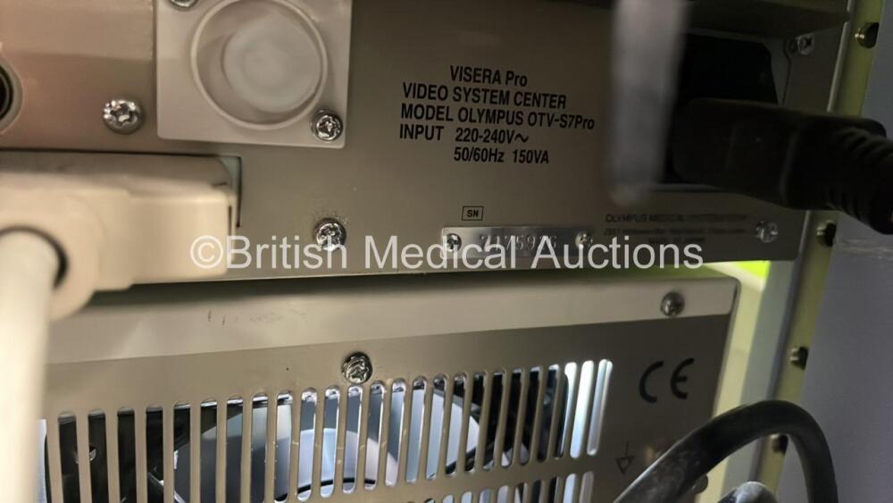 Olympus Stack Trolley with Olympus Visera Pro OTV-S7Pro Camera Control ...