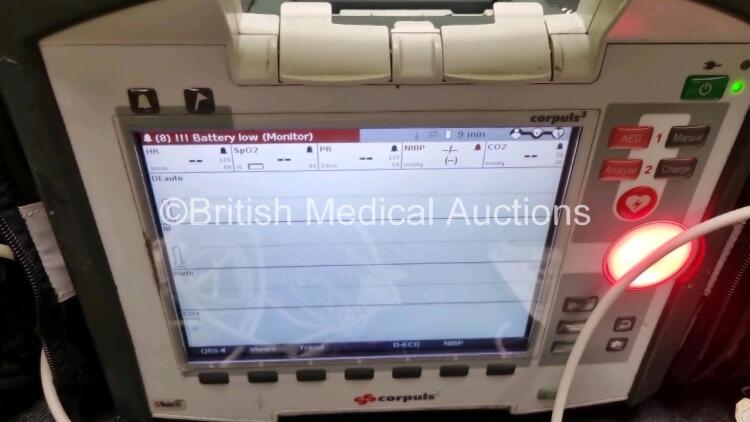 GS Corpuls3 Slim Defibrillator Ref : 04301 (Powers Up) with Corpuls ...