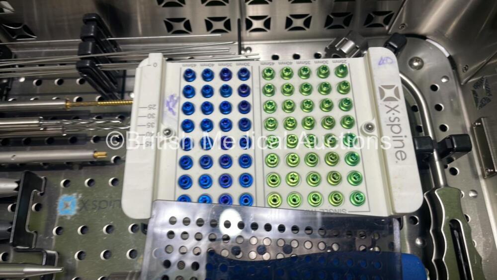 X-Spine Fixcet Spinal Facet Screw System Set in Tray * | October 2023 ...