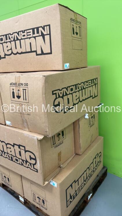 Pallet of 7 Boxes of Numatic International Face Shields *36 Units Per ...