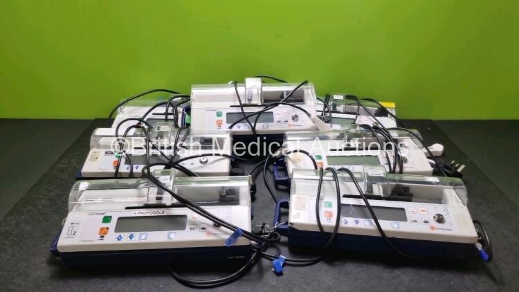 16 x Carefusion IVAC PCAM Syringe Pumps (7 x Only In Photo) *SN ...