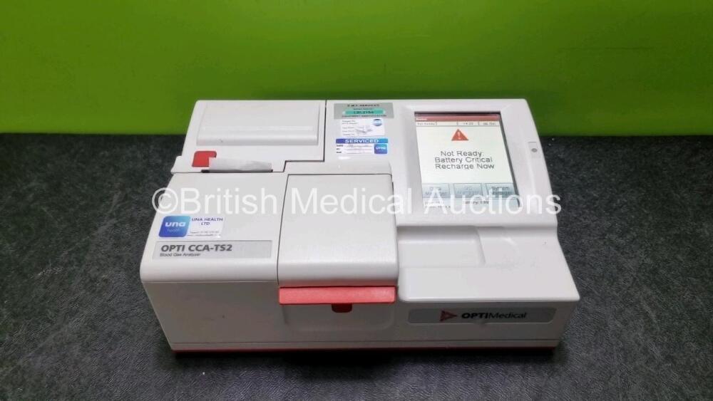 OPTI CCA TS2 Blood Gas and Electrolyte Analyzer Unit (Powers Up) | October 2023 Mixed Medical ...