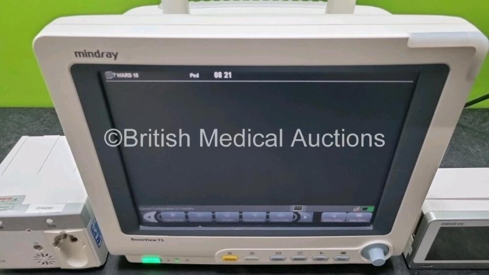 Mindray BeneView T5 Patient Monitor (Powers Up) Including Mindray AG ...