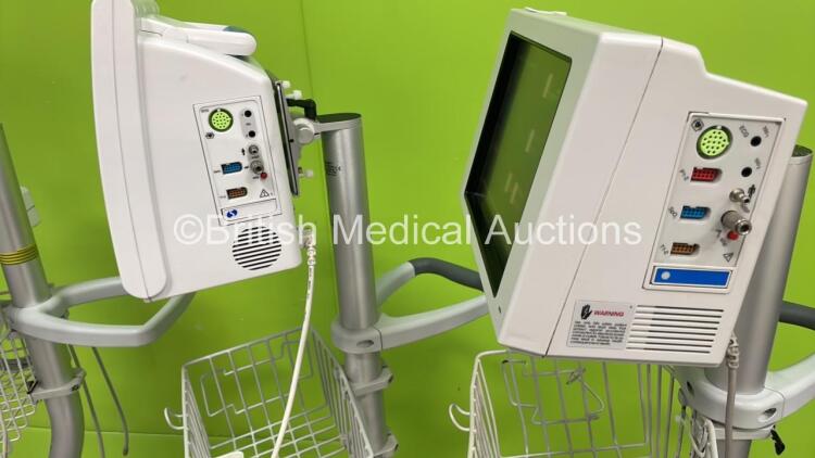 3 x Spacelabs Monitors on Stands with Power Supplies - Model Numbers ...