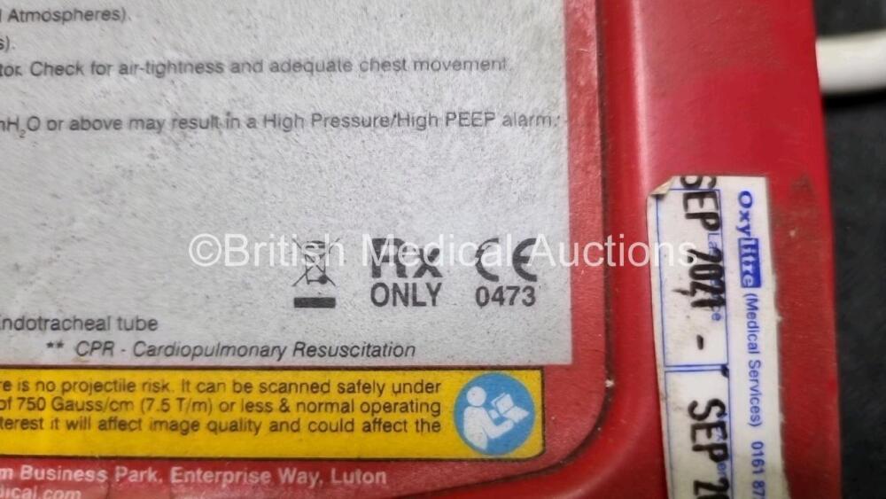 ParaPAC Plus 310 Transport Ventilator with Hose *MRI Compatible ...