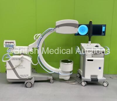 Siemens Arcadis Avantic C-Arm *Mfd - 2013* with Dual FlatScreen Image ...